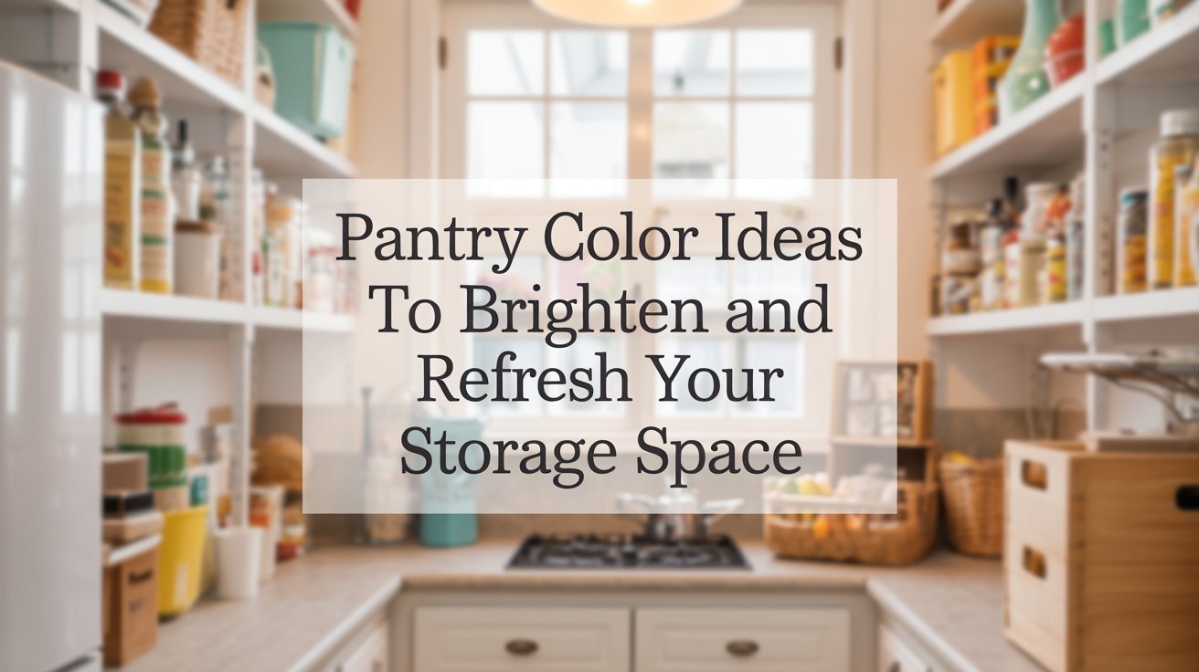 Pantry Color Ideas to Brighten and Refresh Your Storage Space - DecorSpruce