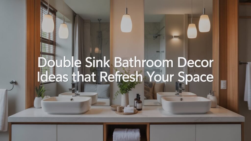 Double Sink Bathroom Decor Ideas That Refresh Your Space - DecorSpruce